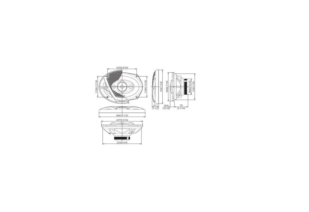 Regular Speakers • KFC-S6983 Features • KENWOOD UK