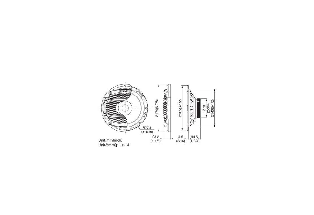 Lautsprechersysteme • KFC-E1754 Ausstattung • KENWOOD Deutschland