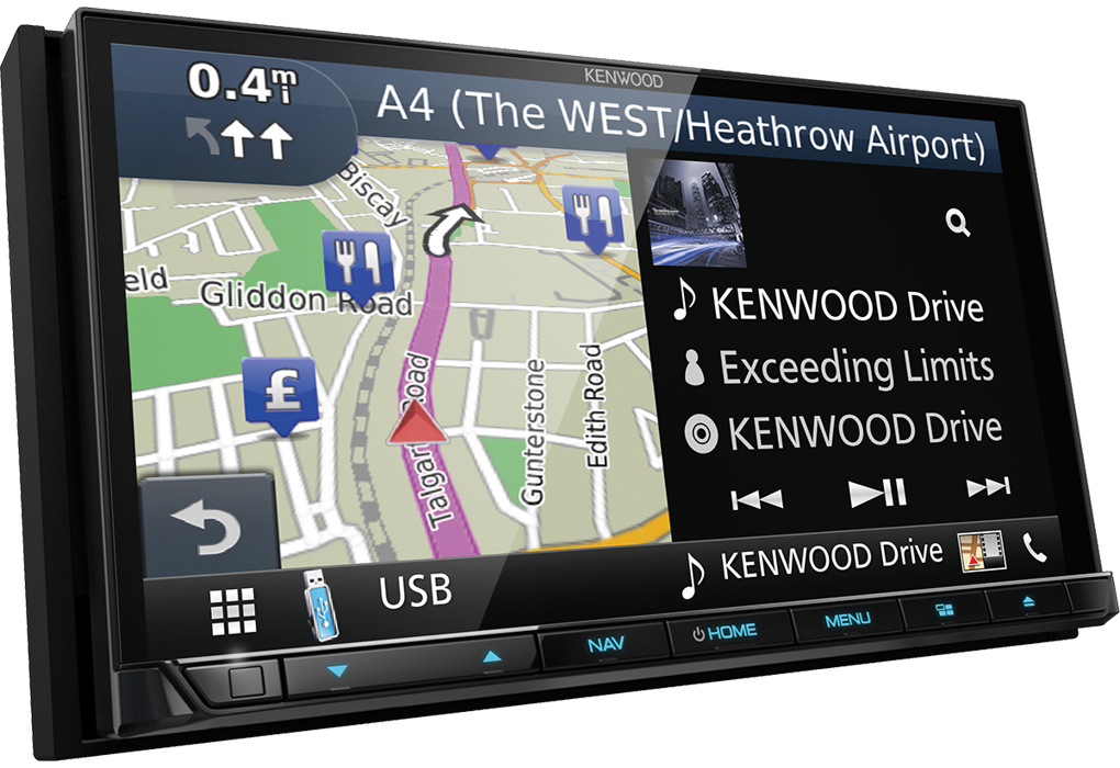 GPS navigation system • DNX8170DABS Features • KENWOOD Europe