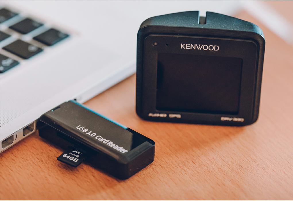 DashCam • DRV-330 Utstyr • KENWOOD Norge