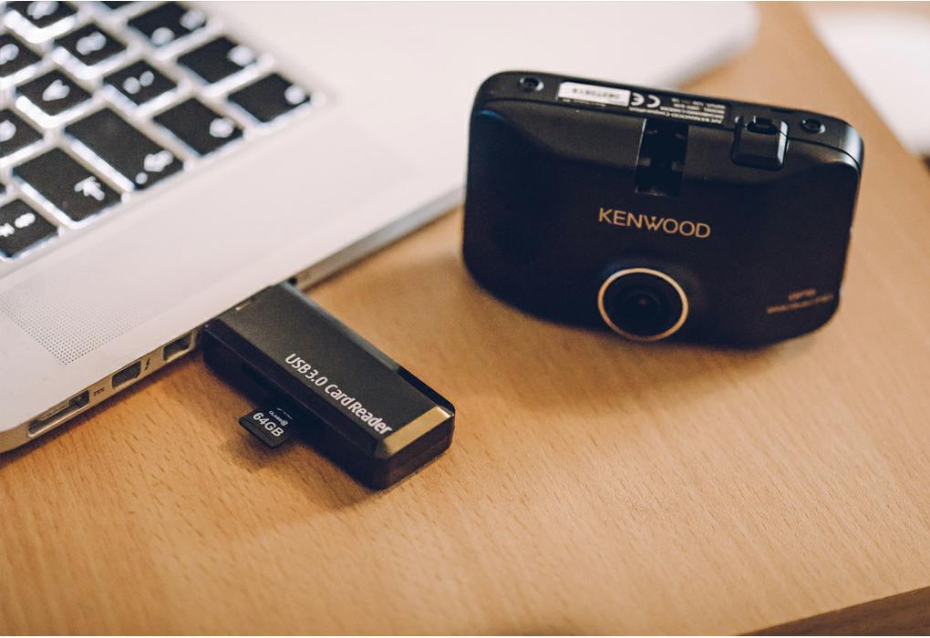 DashCam • DRV-830 Utstyr • KENWOOD Norge