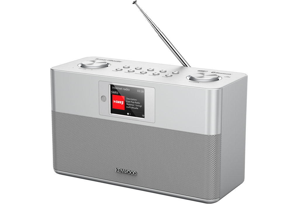 CR-ST100S Smart Radio, Internet Radio, DAB+, FM, USB, Bluetooth and TFT ...