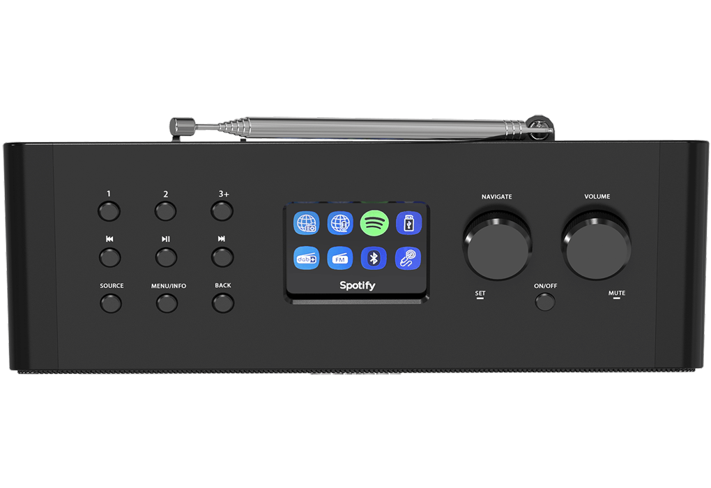 CR-ST90S Compact Smart Radio, Internet Radio, DAB+, FM, USB, Bluetooth ...