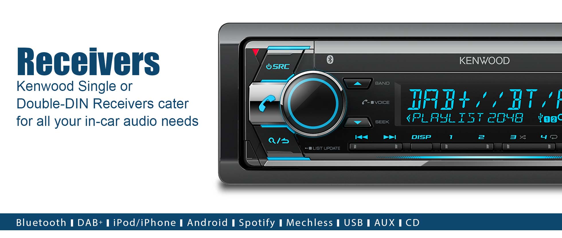 Sat Nav | Apple CarPlay | Android Auto | Car Audio | DAB Radio • KENWOOD UK